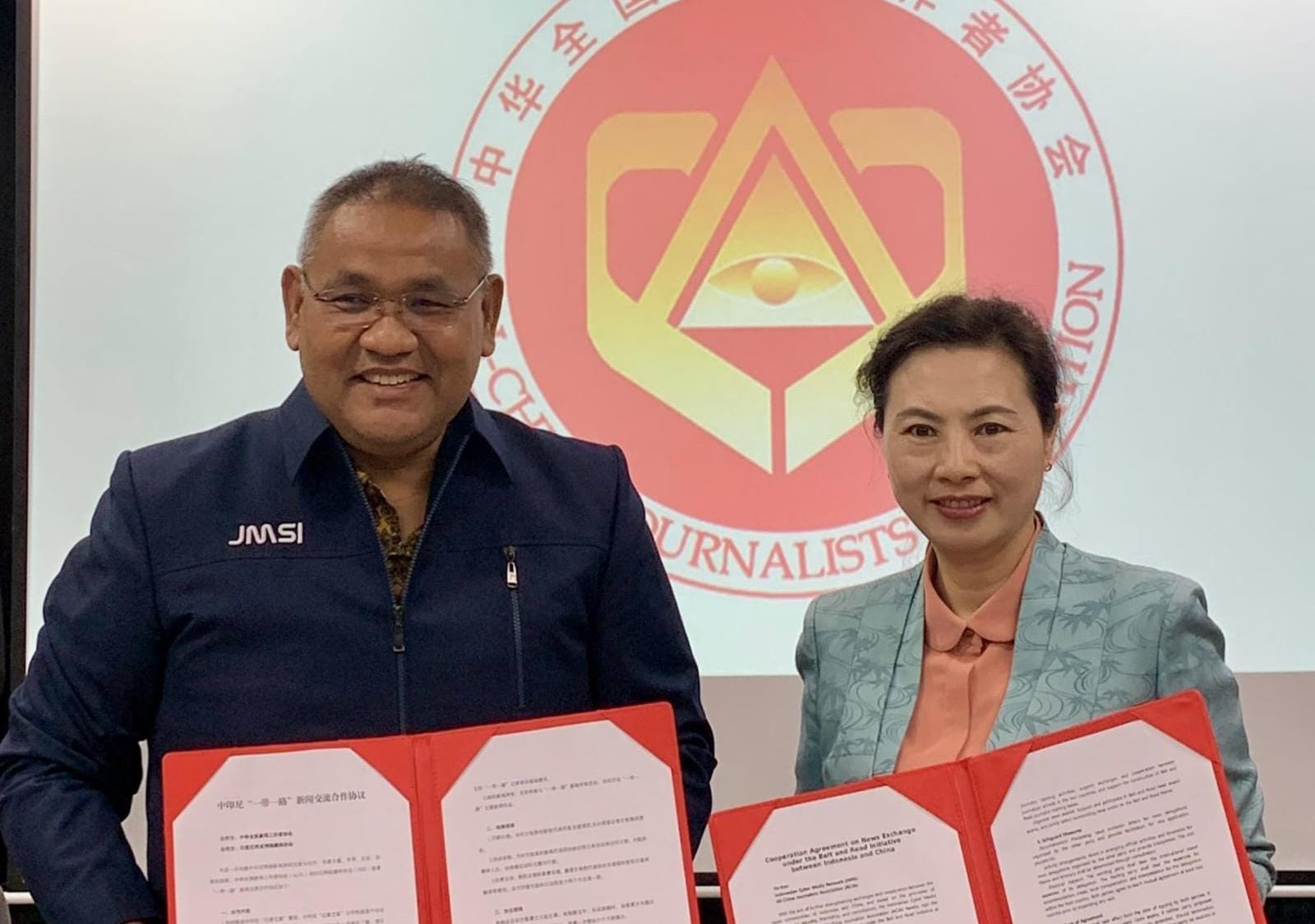 JMSI dan ACJA Teken MoU Bangun Rumah Wartawan Tiongkok-Indonesia - inspirasa.co